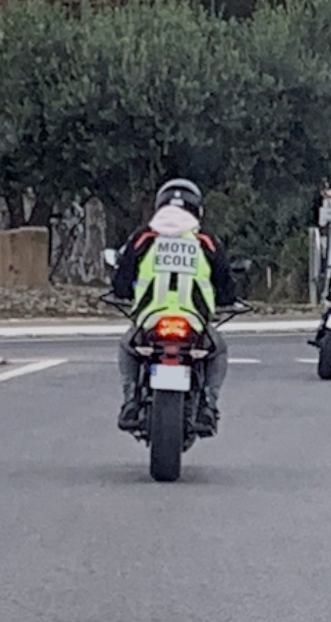 L'épreuve de Circulation moto du permis - So-Permis.com Perpignan