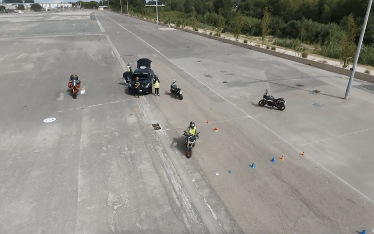 L'épreuve du Plateau moto - So-Permis.com Perpignan